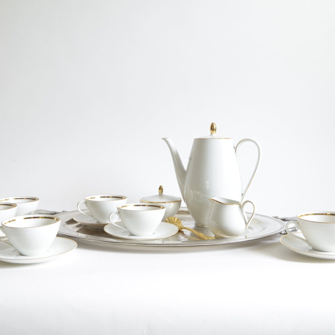 Bavarian Tea Service | Fine China Tea Service | Teapot Sugar Creamer ...