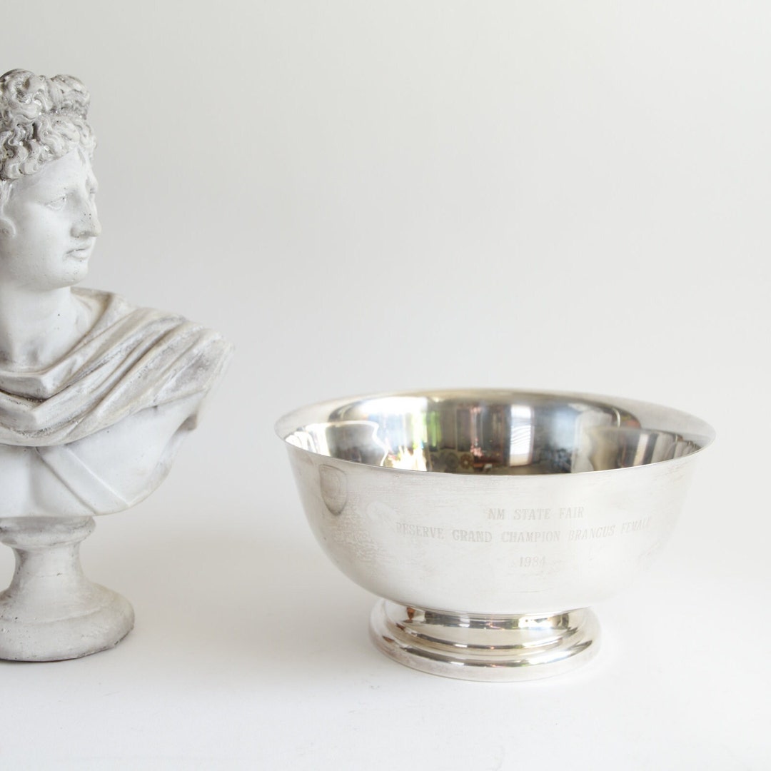 Silver Bowl Engraved Silver Bowl Fruit Bowl Engraved Bowl - Etsy