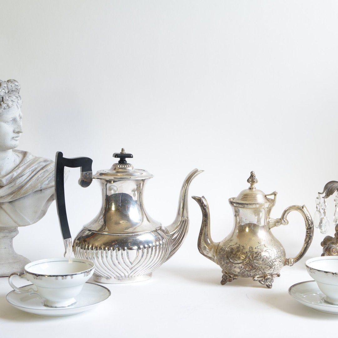 Silver Tea Pots | Engraved Silver Tea Pot | Made in India | Victorian ...