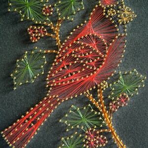 Wire Art Wall Decor | Cardinal Bird | Red Bird | Newmans Wire Art ...