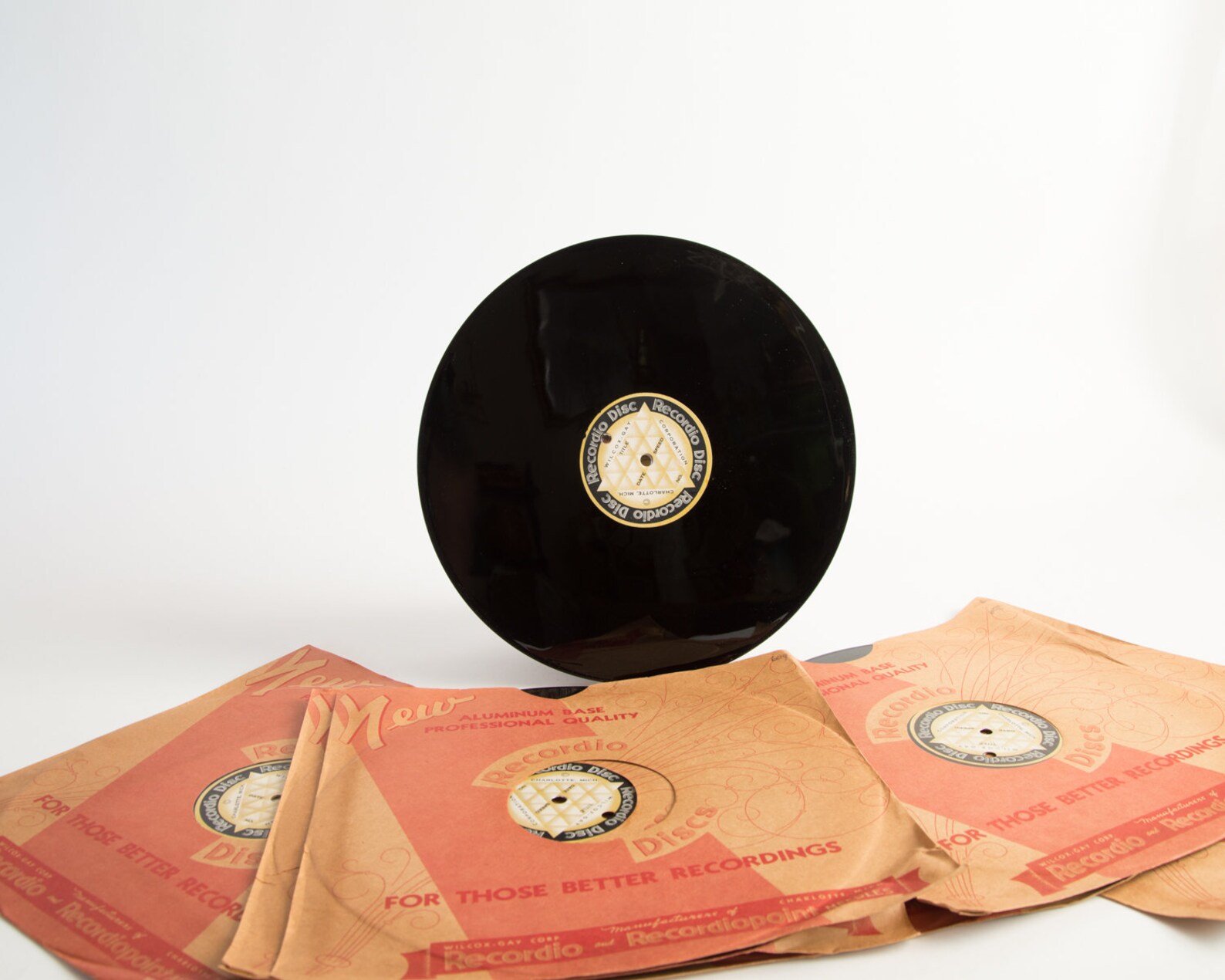 Rare Vintage Unrecorded Aluminum LP Record – Blank Audio Disc for Oral ...