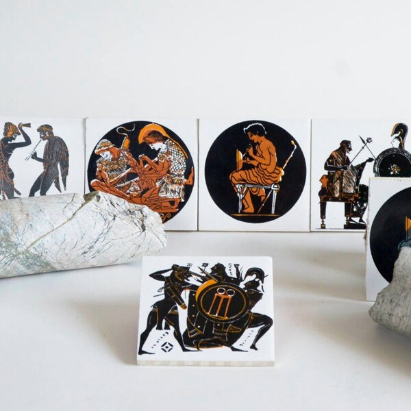 Greek Tiles - Etsy