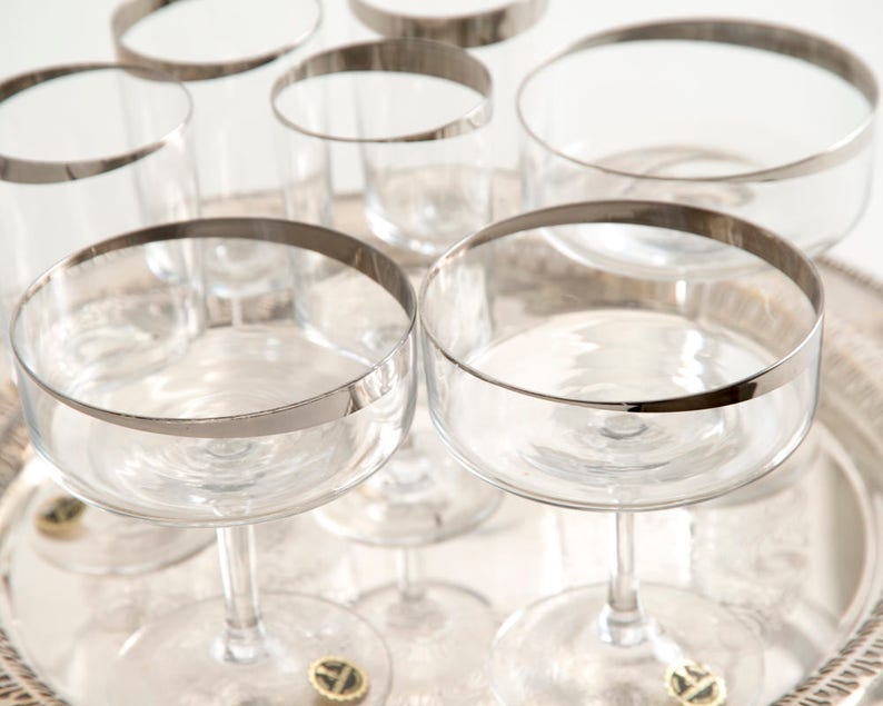 Vintage German Crystal Helios Chrystal Glasses Made in Western | Etsy