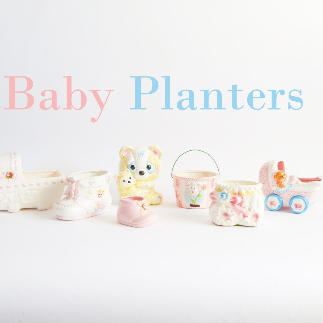 Baby Planters | Baby Plant Pots | Nursery Decor | Baby Planter | Baby ...
