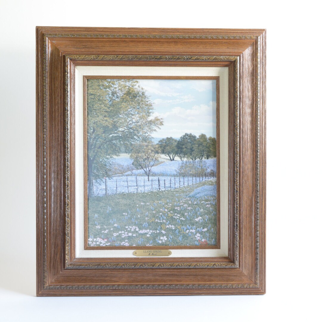 Texas Bluebonnet Picture Limited Edition Print Bascomb Herd ilano ...