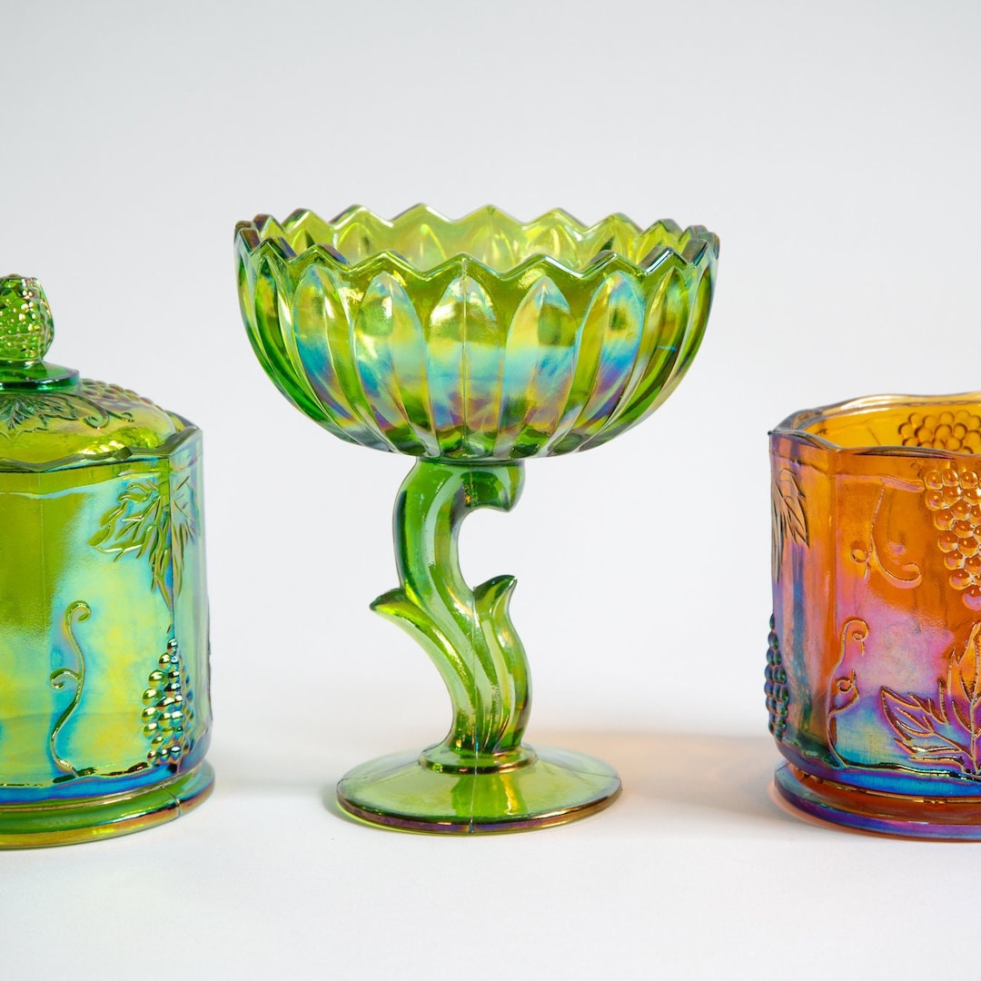 Carnival Glass | Carnival Glass Collection | Bright Colorful Glass ...