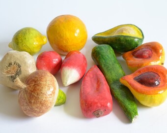 Paper Mache Fruit | Etsy