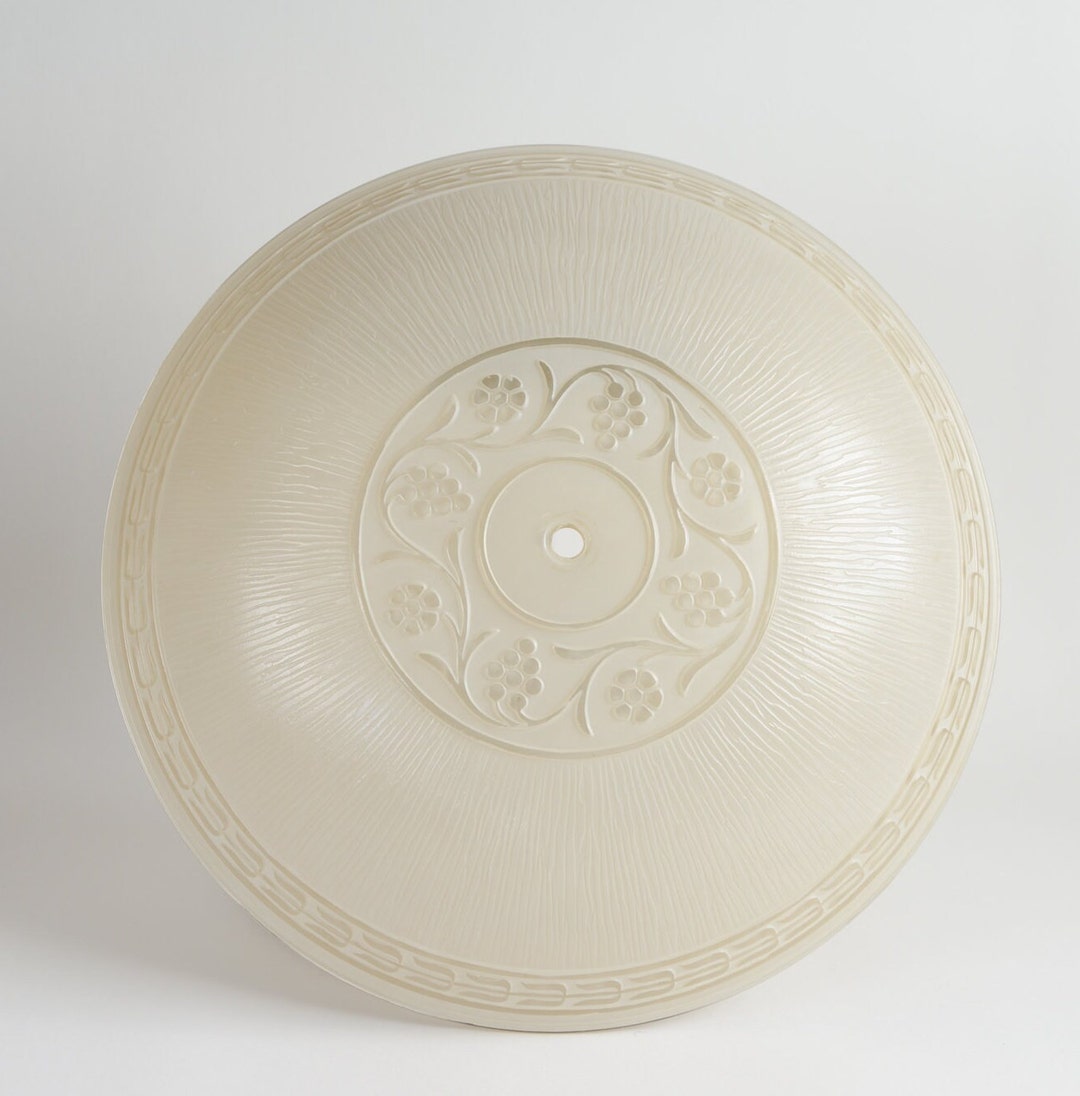 Vintage Ceiling Light Cover Art Nouveau Light Cover Victorian Style ...