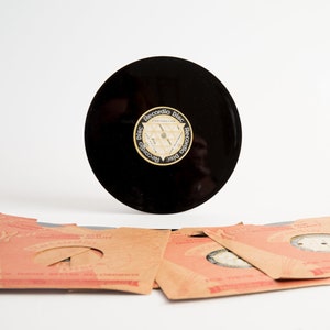 Rare Vintage Unrecorded Aluminum LP Record – Blank Audio Disc for Oral ...