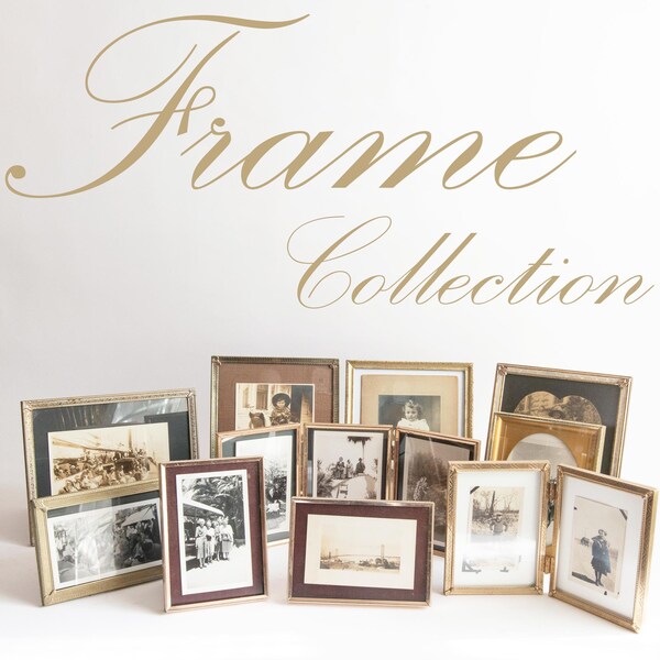 Gold Frame Set - Etsy