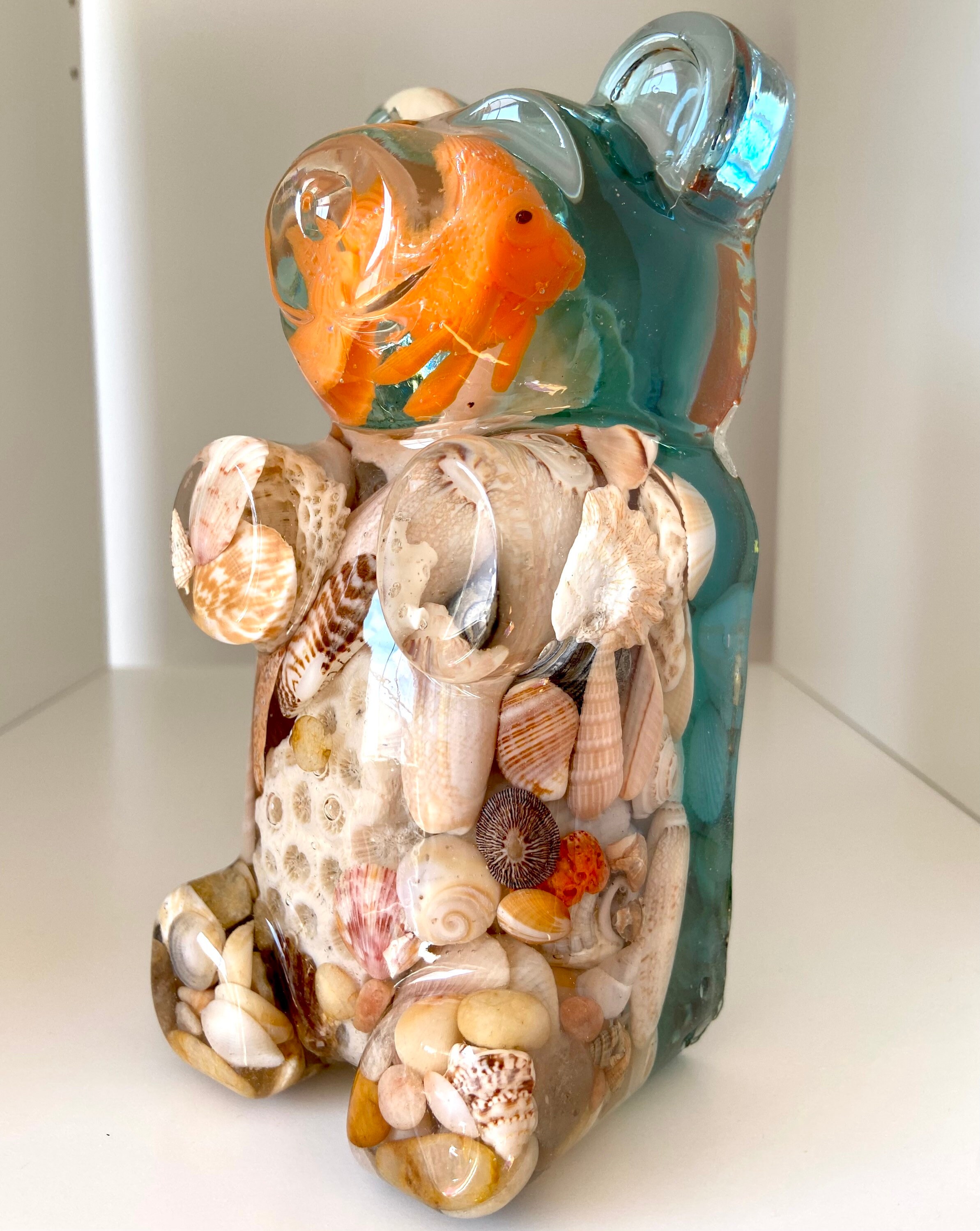 Fishbowl Giant Resin Gummy Bear Statue | Etsy