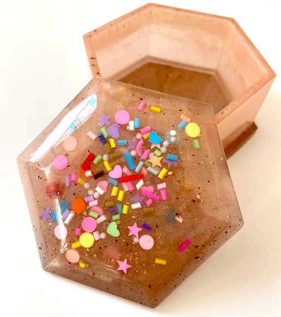Hexagon Shaped Food