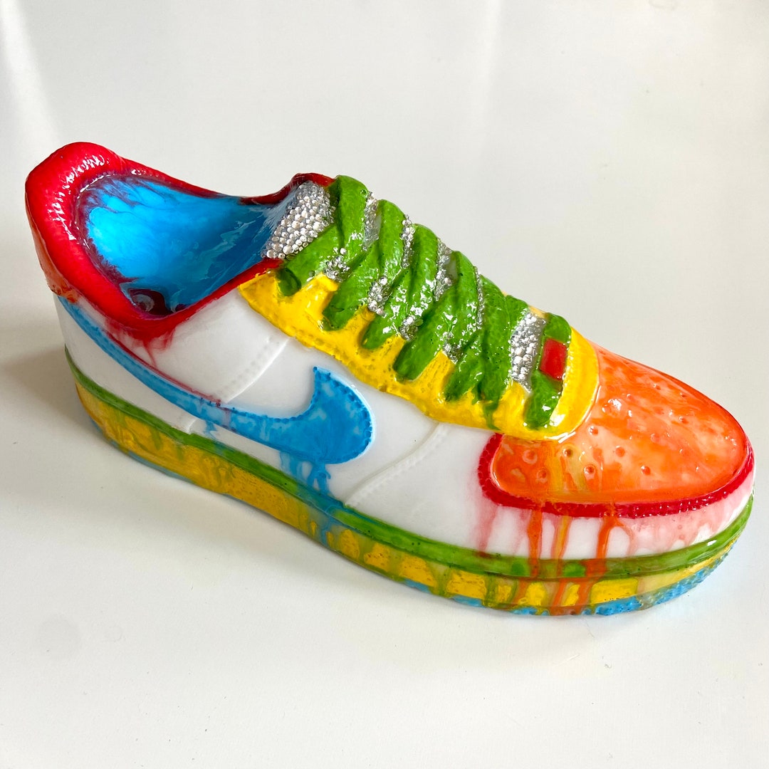 Resin Sneaker Statue- Candy Paint - Etsy