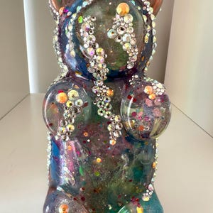 Giant Resin Gummy Bear Statue Recycled Resin/multicolor/gems - Etsy