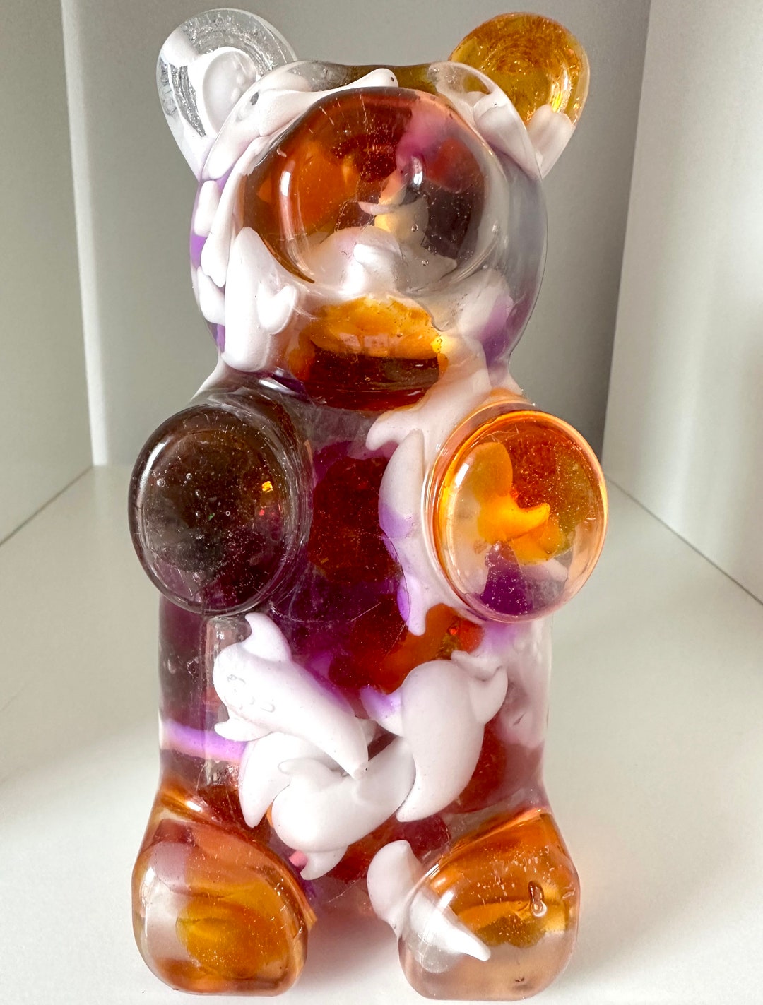 Giant Resin Gummy Bear Statue Ghosts, Pumpkins, Skulls, Bones, Witch ...