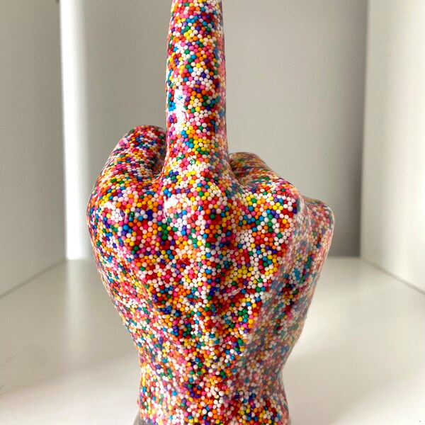 Middle Finger Statue - Etsy