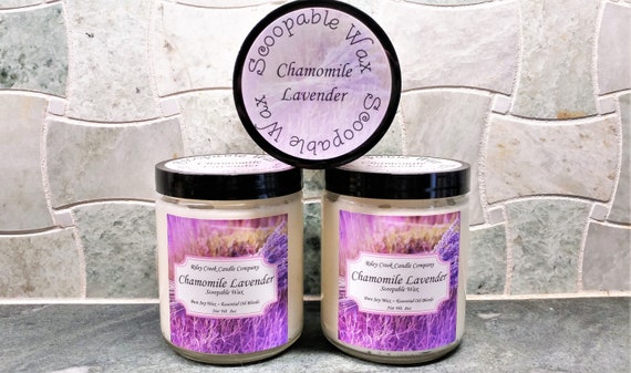 Scoopable Chamomile Lavender Scented Soy Wax Melts 8oz Tart - Etsy Scoopable Chamomile Lavender Scented Soy Wax Melts 8oz Tart - Etsy