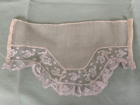 Beautiful Antique Edwardian Pocket Flap or Modesty Bib - Etsy