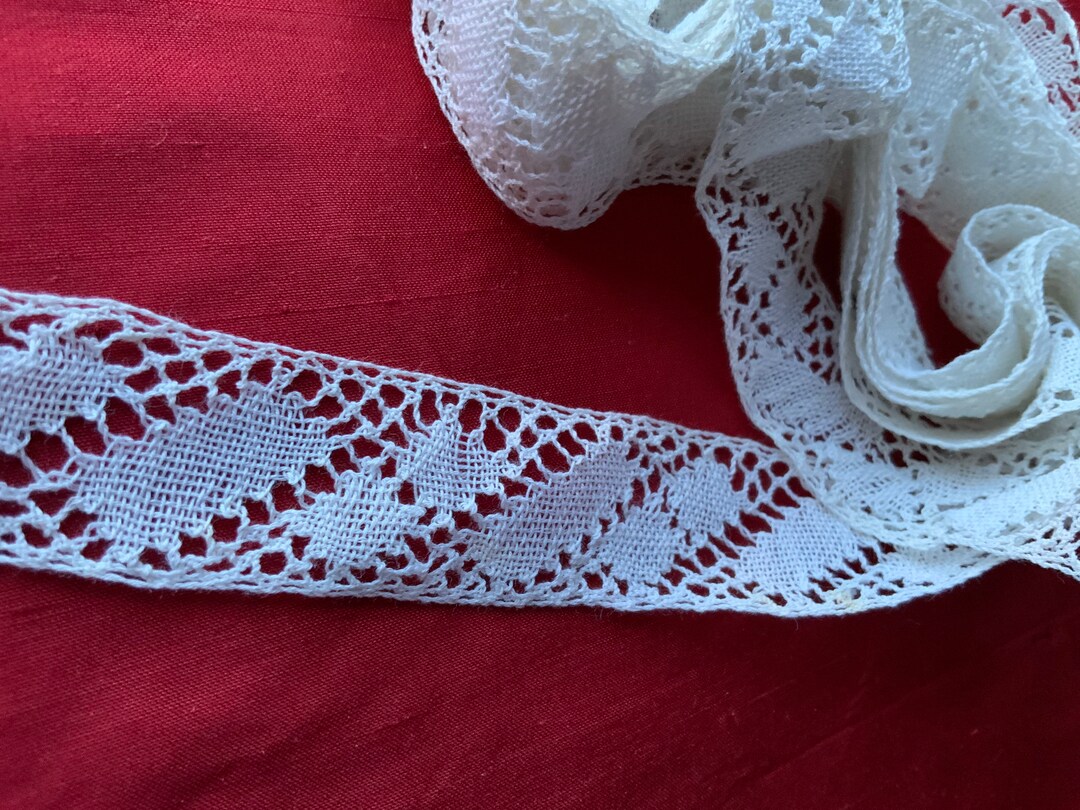 2.2m Antique Machine Torchon Lace - Etsy New Zealand