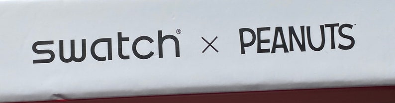 New Swatch Watch Peanuts Special Klunk SO28Z106 Lucy Snoopy - Etsy