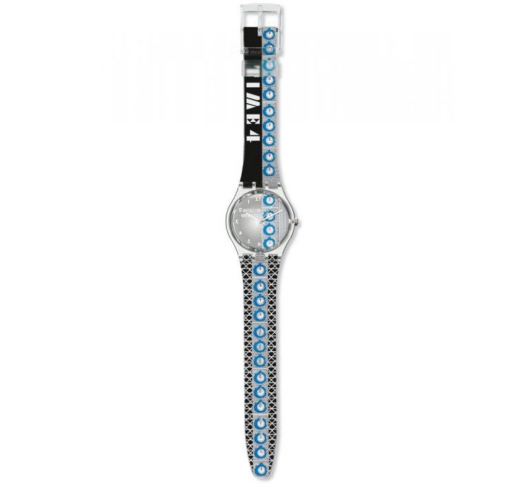 New Swatch Watch Vintage Artist Time 4 Gk271 Never Worn Artist Laura ...