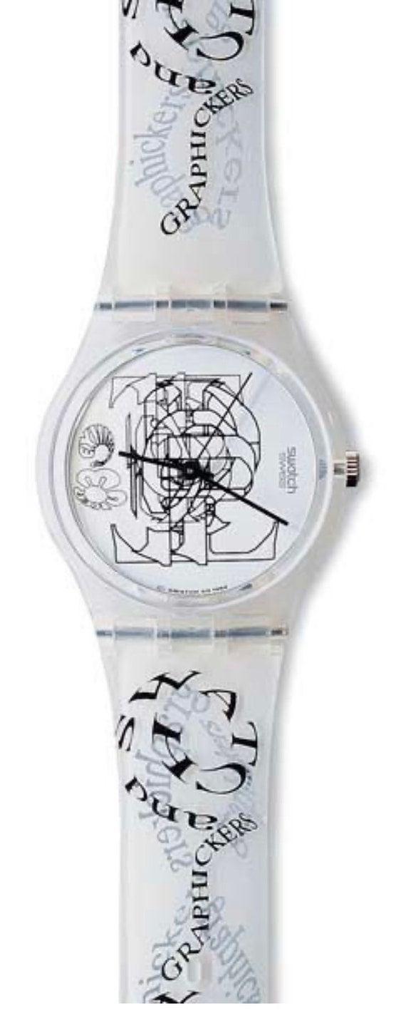 swatch watch vintage artist - Gem