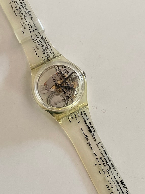 Vintage Original 1999 Gents Once Again Gb743 Swatch W… - Gem