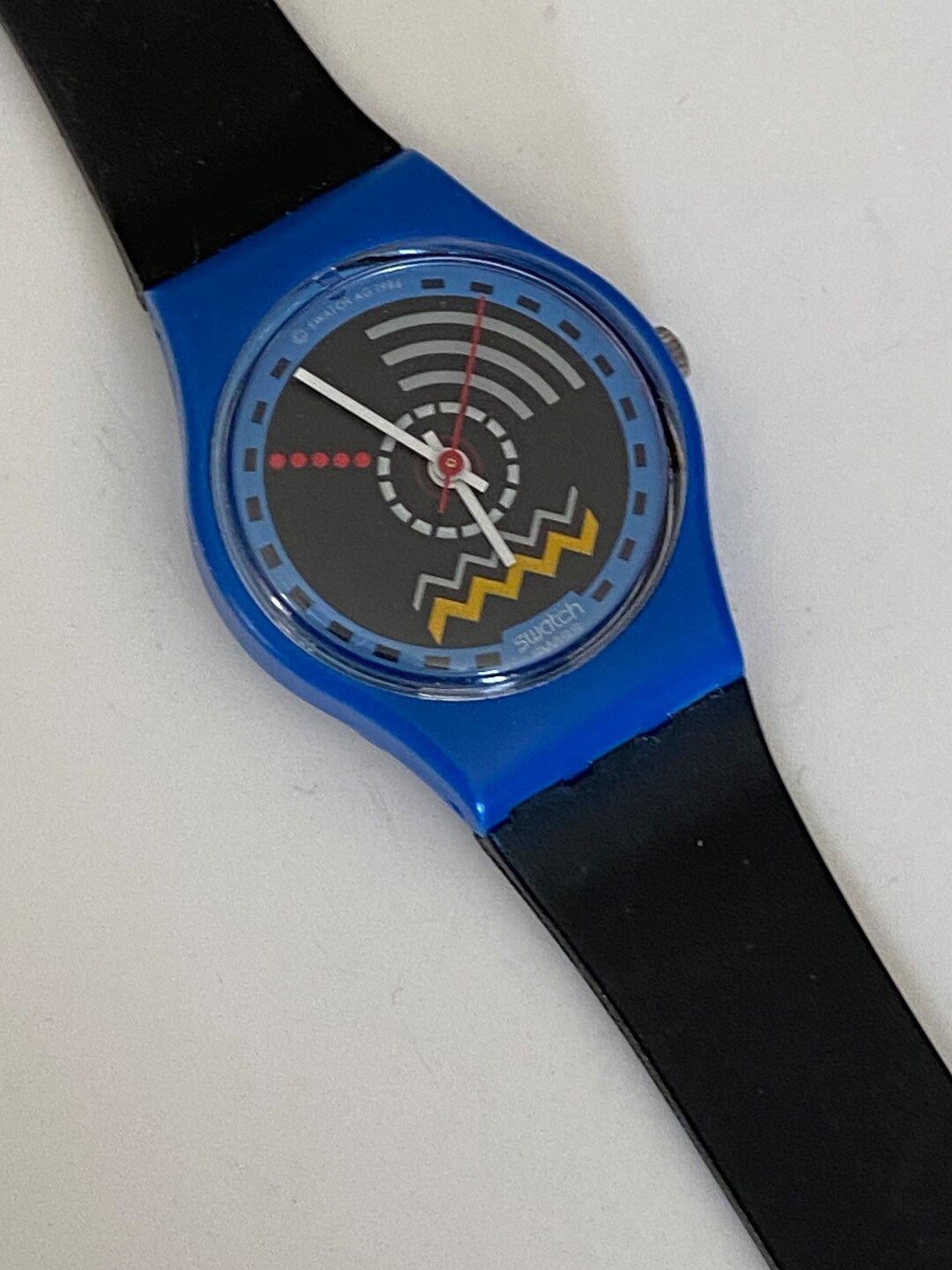 New Vintage Swatch Watch RUNNING WATER LS103 Vintage Watch 25mm Lady ...