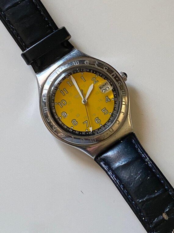 vintage Swatch Irony Big CROWNED HEAD YGS402 - good w… - Gem