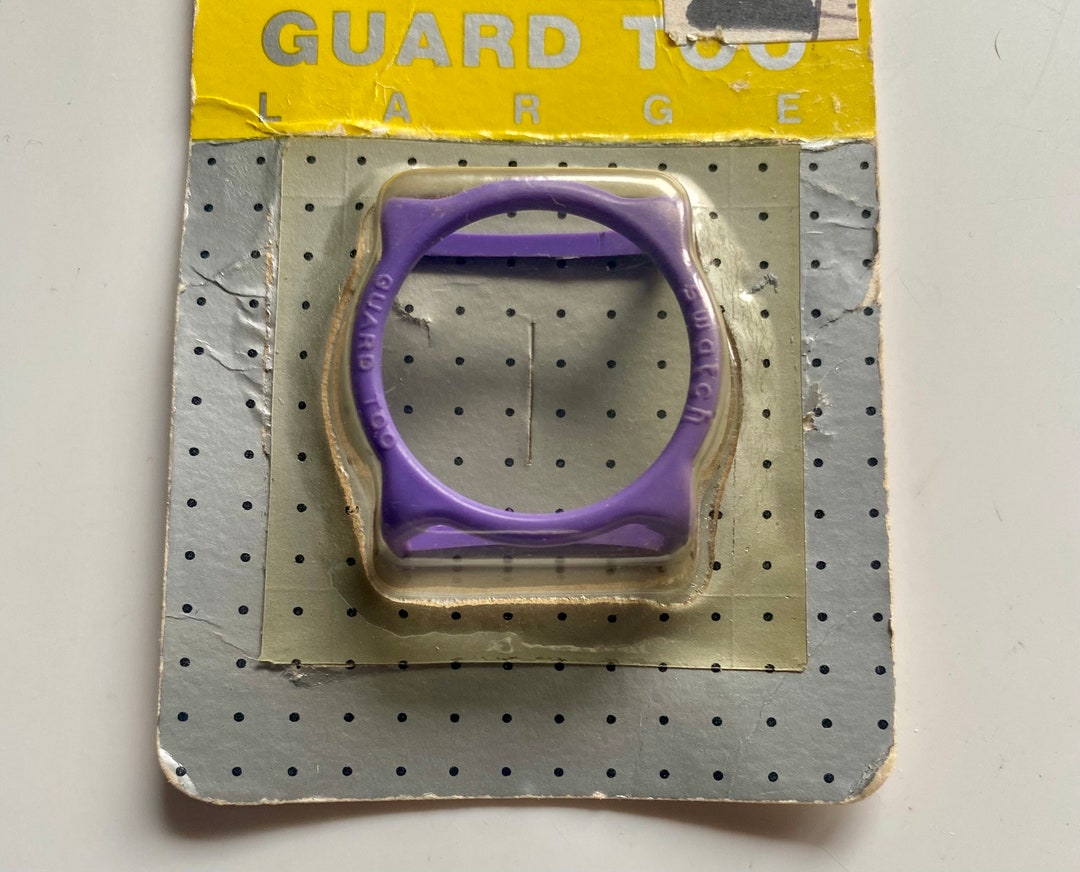 New Swatch Watch Vintage Guard Too Large Purple 34mm Gent Size - Etsy