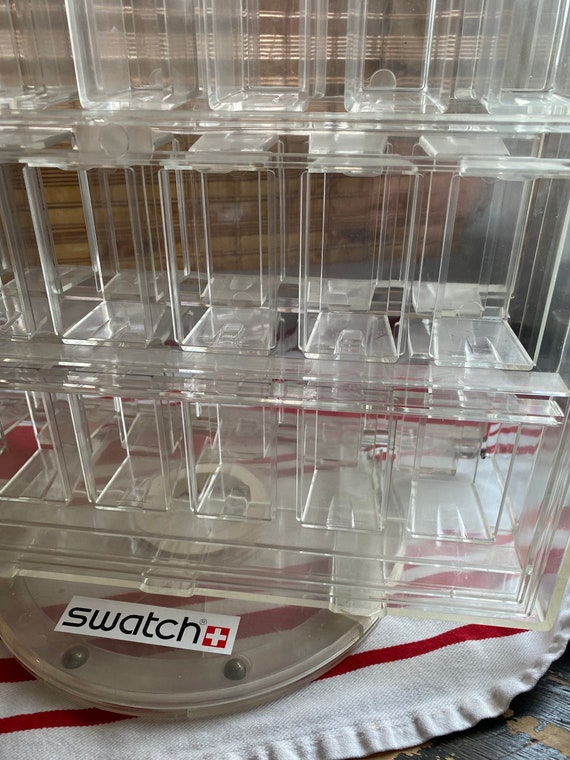 Swatch Watch Vintage Store Display RARE Rotating with… - Gem