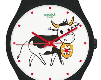 Swatch Wall Clock | Etsy
