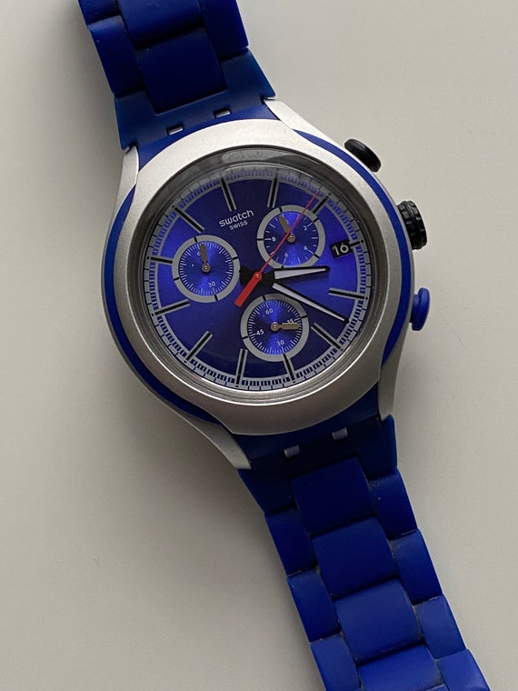 Swatch Watch Irony Xlite Black Wheel YYS4005 Chronogr… - Gem