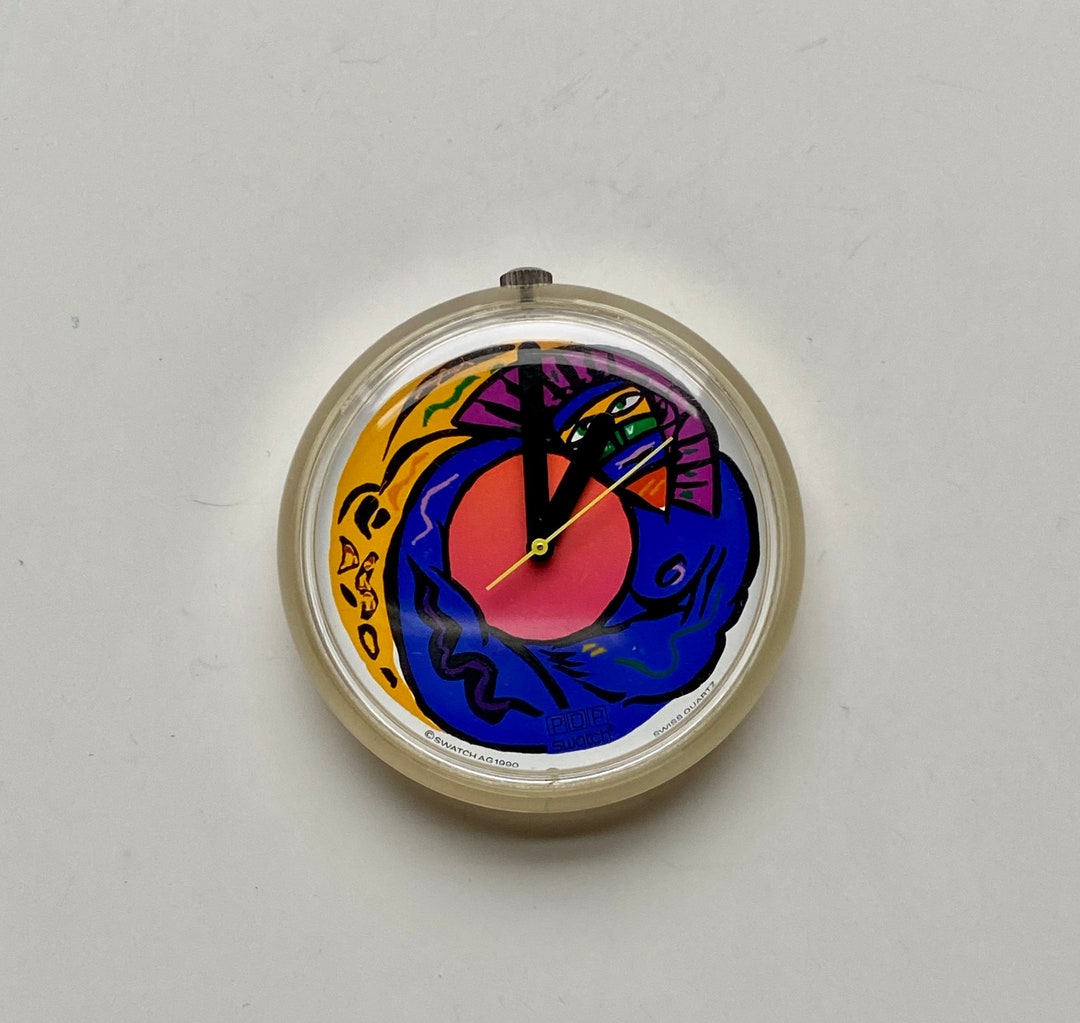 New Vintage Pop Swatch COLOR STORY-PMK132 Face Only No Holder or Strap ...