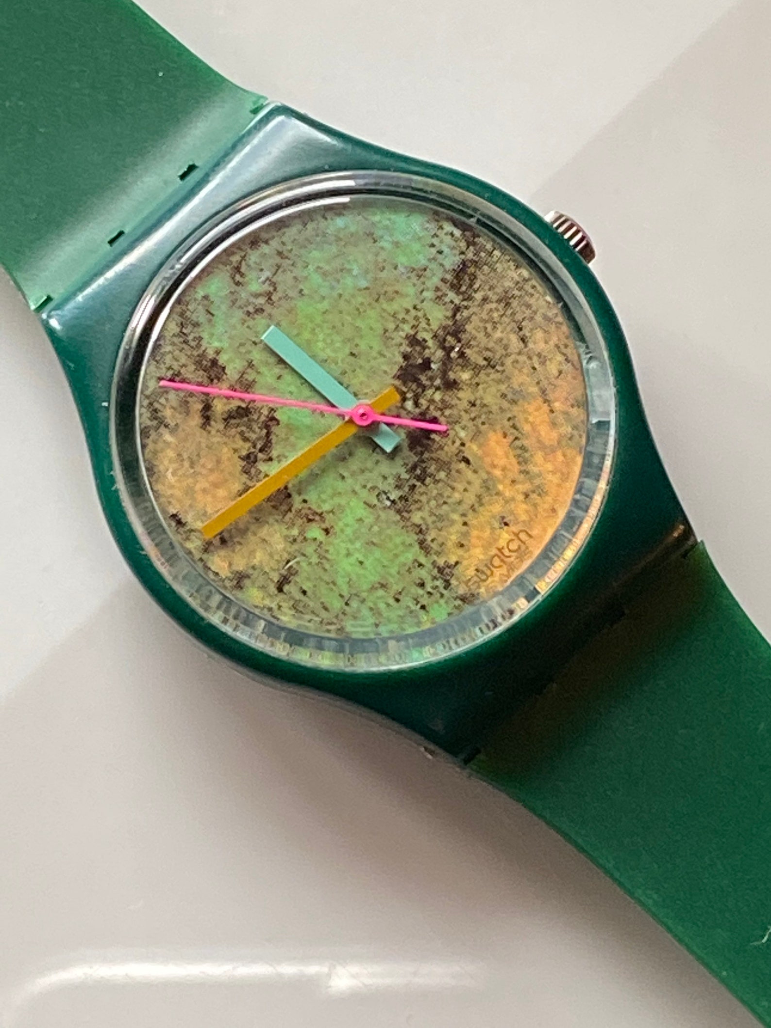 Swatch Watch Vintage gg102 1988 old bond guard not included | Etsy