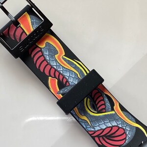 New Swatch Watch FIRED SNAKE Tattoo Artist Tin Tin SUOZ151 - Etsy