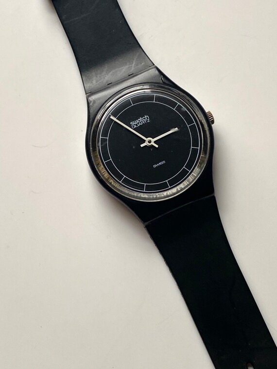 Vintage Swatch Watch High Tech GB002 1984 very hard t… - Gem