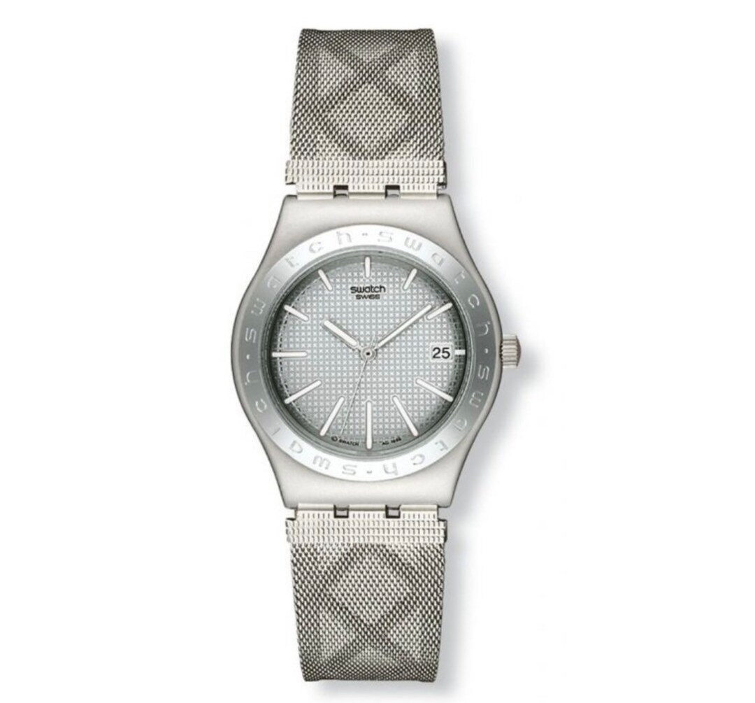 Swatch Watch Irony Medium Mint Quadrissimo YLS4003 M Case Matches the ...