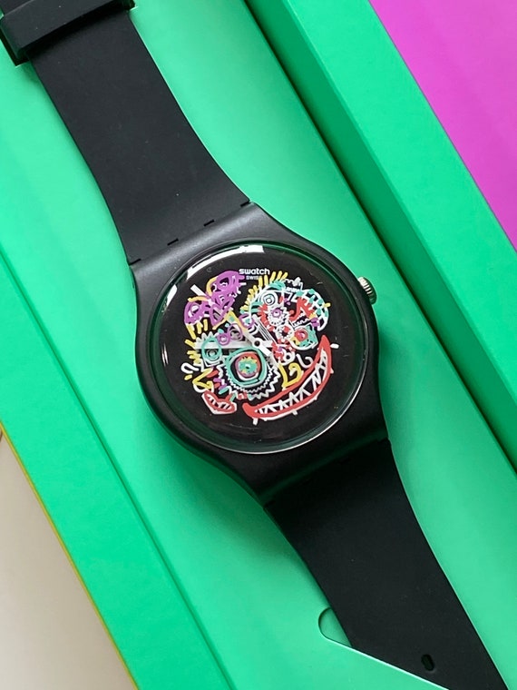 Swatch Watch Artist Special Package WILD FACE by Goto… - Gem