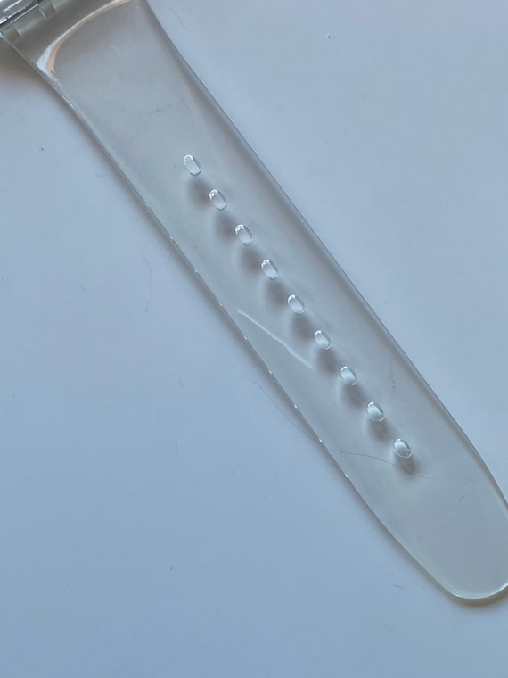 New Swatch Watch Random Ghost SUOK111 41mm transparen… - Gem