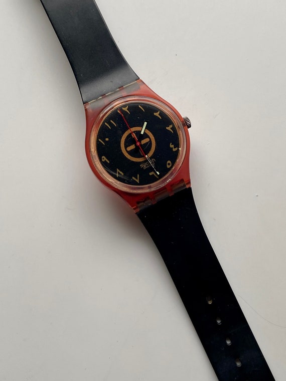 retro 1990s swatch 34mm - Gem