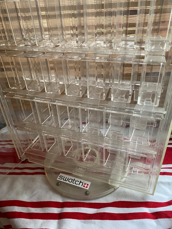 Swatch Watch Vintage Store Display RARE Rotating with… - Gem