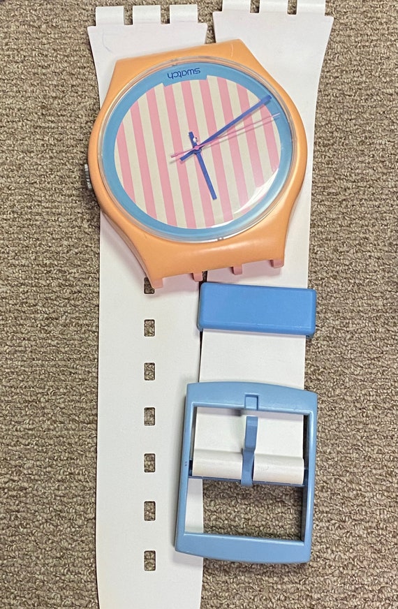 Swatch Watch Vintage Maxi Kir Royale MLP102 only USA … - Gem