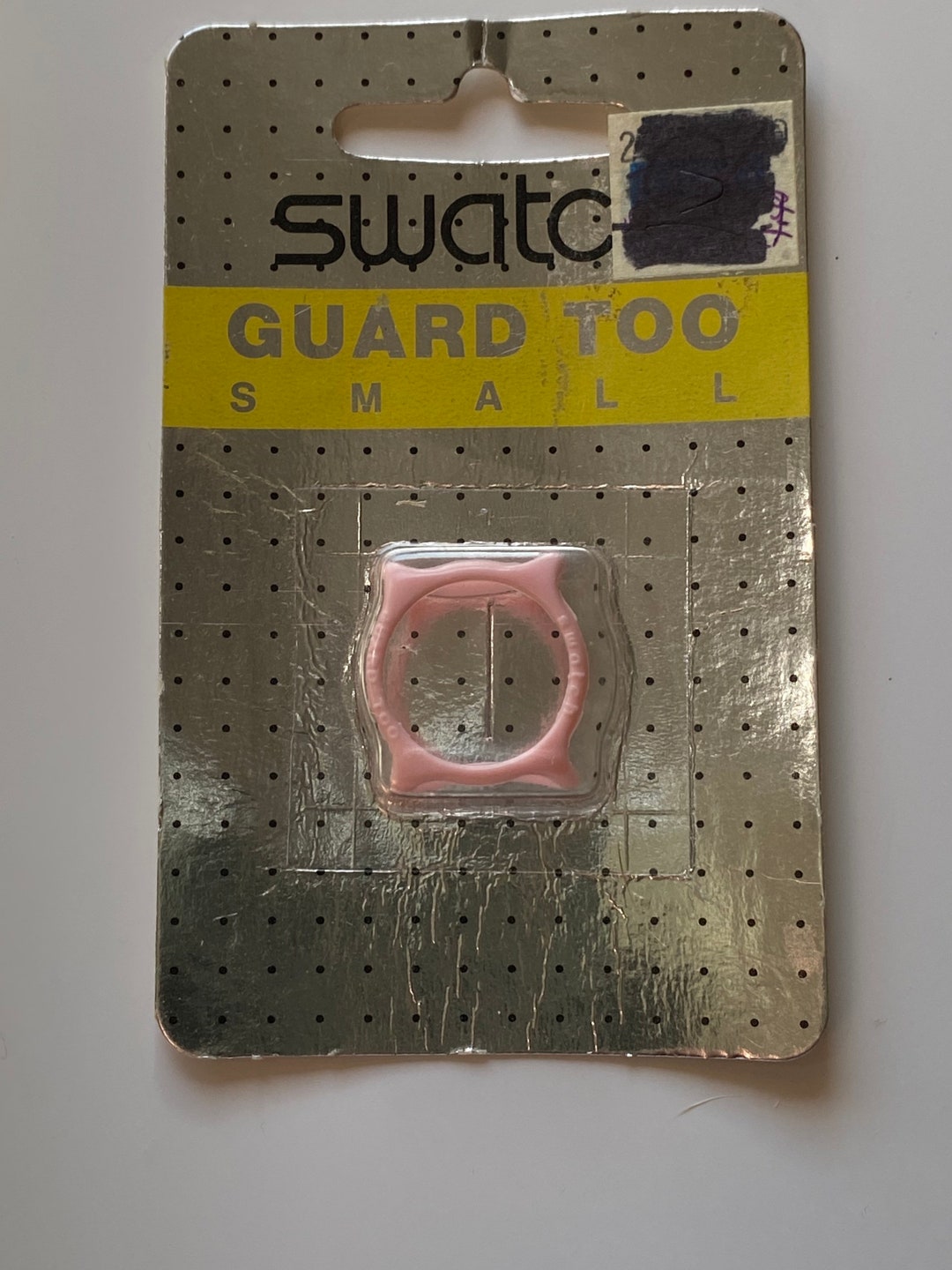 New Swatch Watch Vintage Guard Too Small Ladies 25mm Pink in Blister ...
