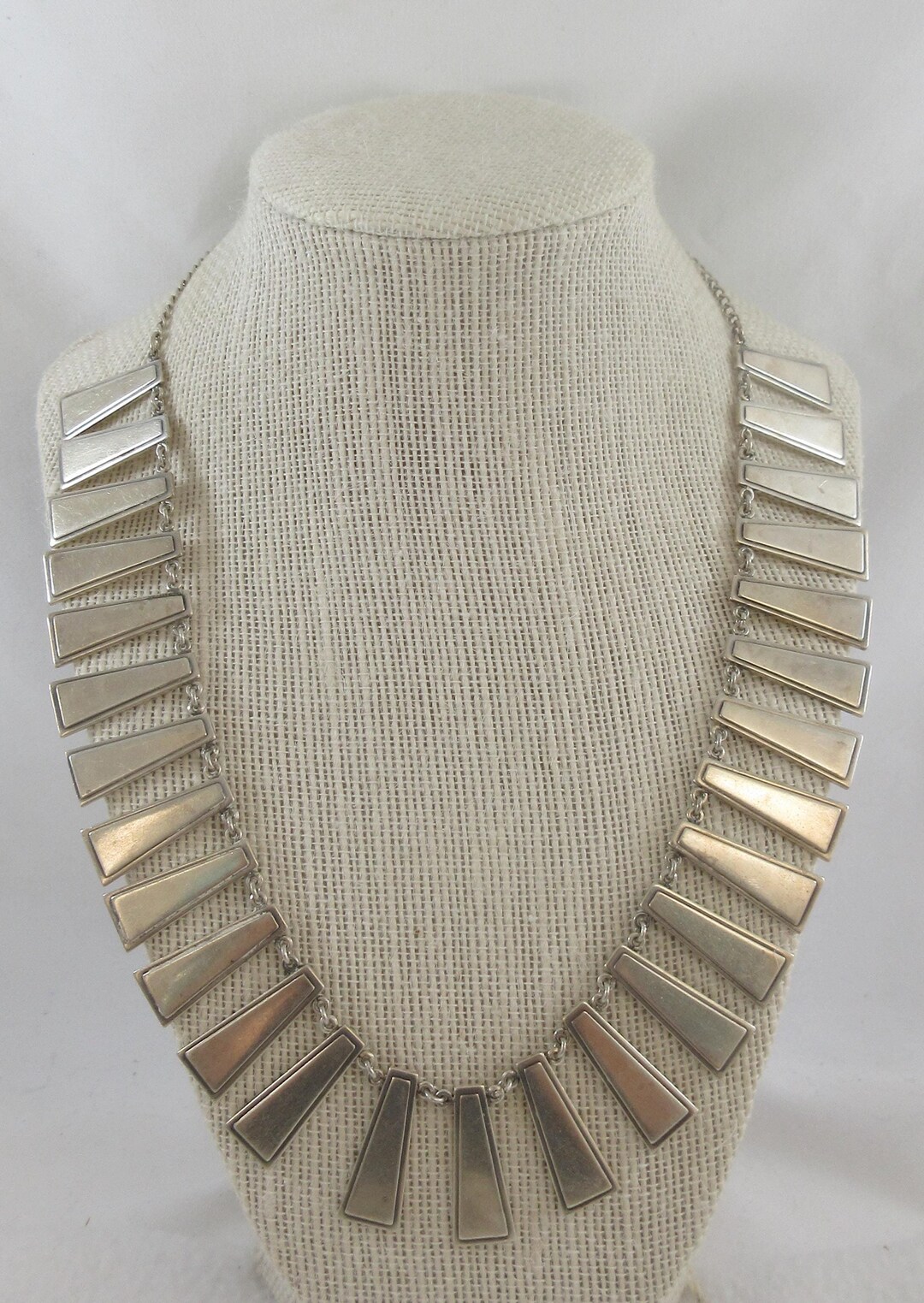 Volmer Bahner Denmark 830 Silver Modernist Panel Necklace- as It Is - Etsy