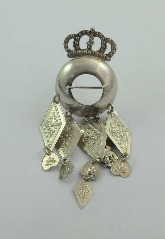 sweden brooch sterling - Gem