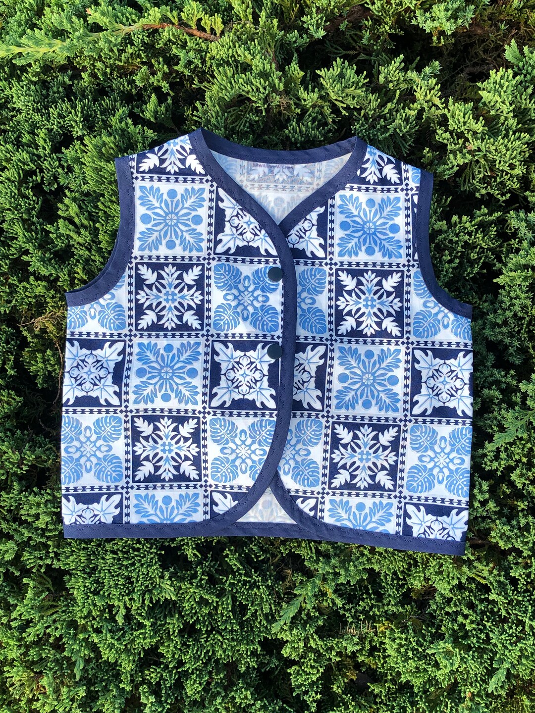 XS/M Hawaiian Ulu Print Diaper Shirt - Etsy