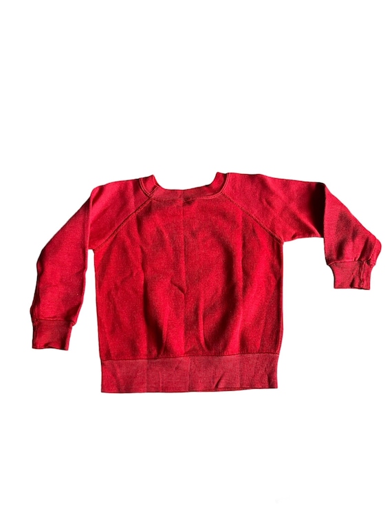 Snoopy Rare vintage 70s French red raglan Kids child… - Gem