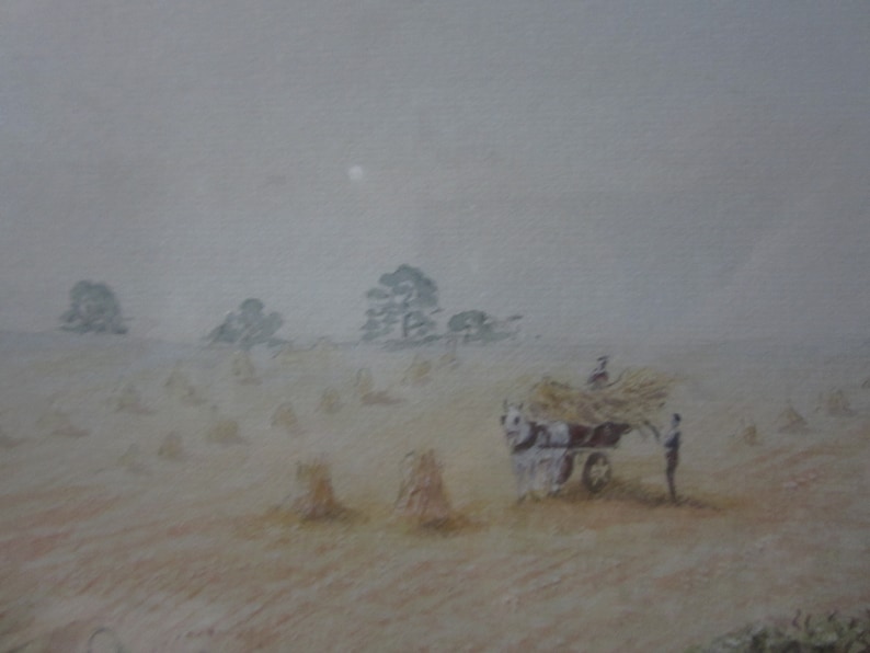 Original Watercolour - Daisy Barnes, Wombleton Yorkshire England, 1991 ...