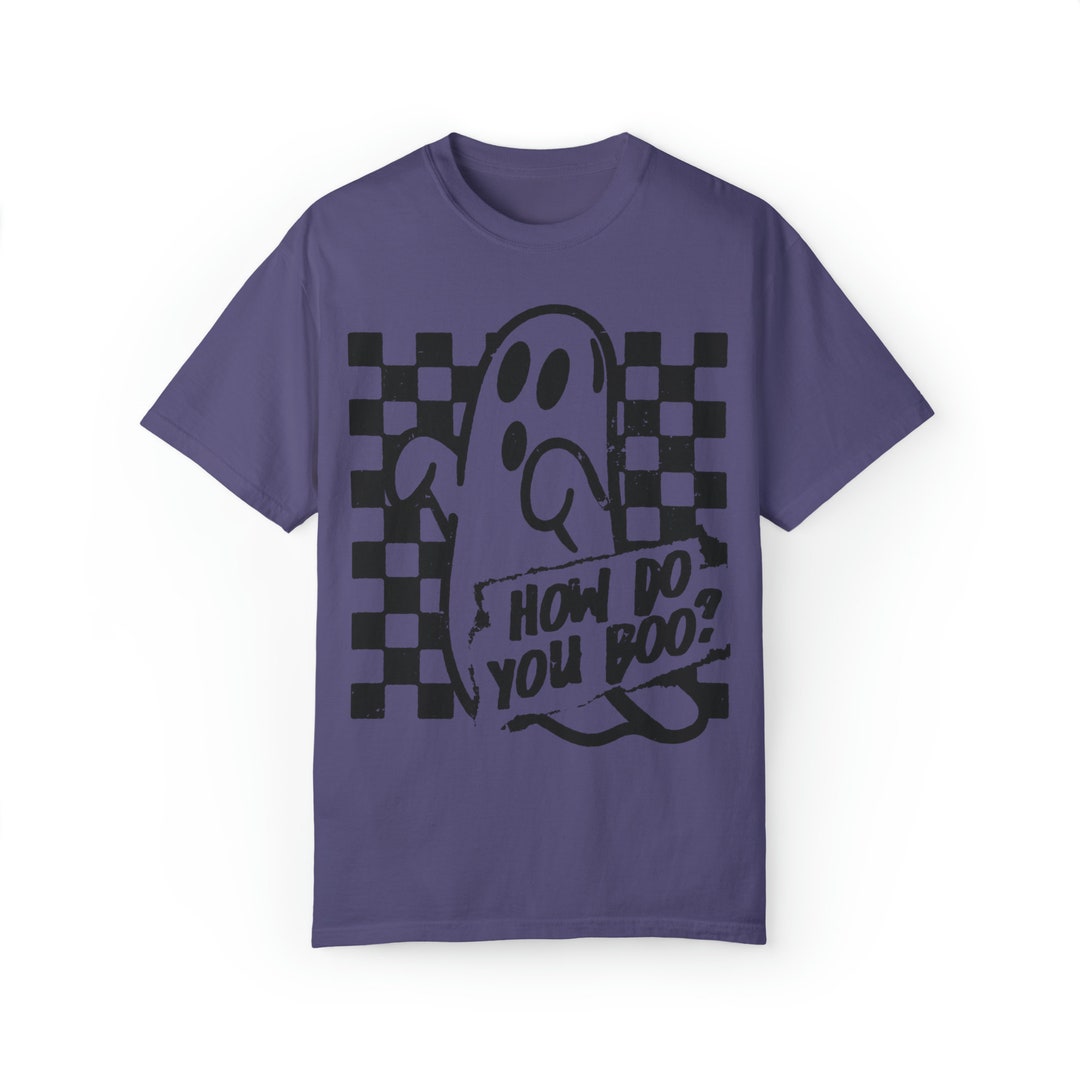 How Do You Boo Retro Groovy Funny Fall October Halloween Ghost ...